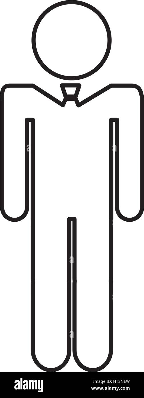 businessman figure silhouette icon Stock Vector Image & Art - Alamy