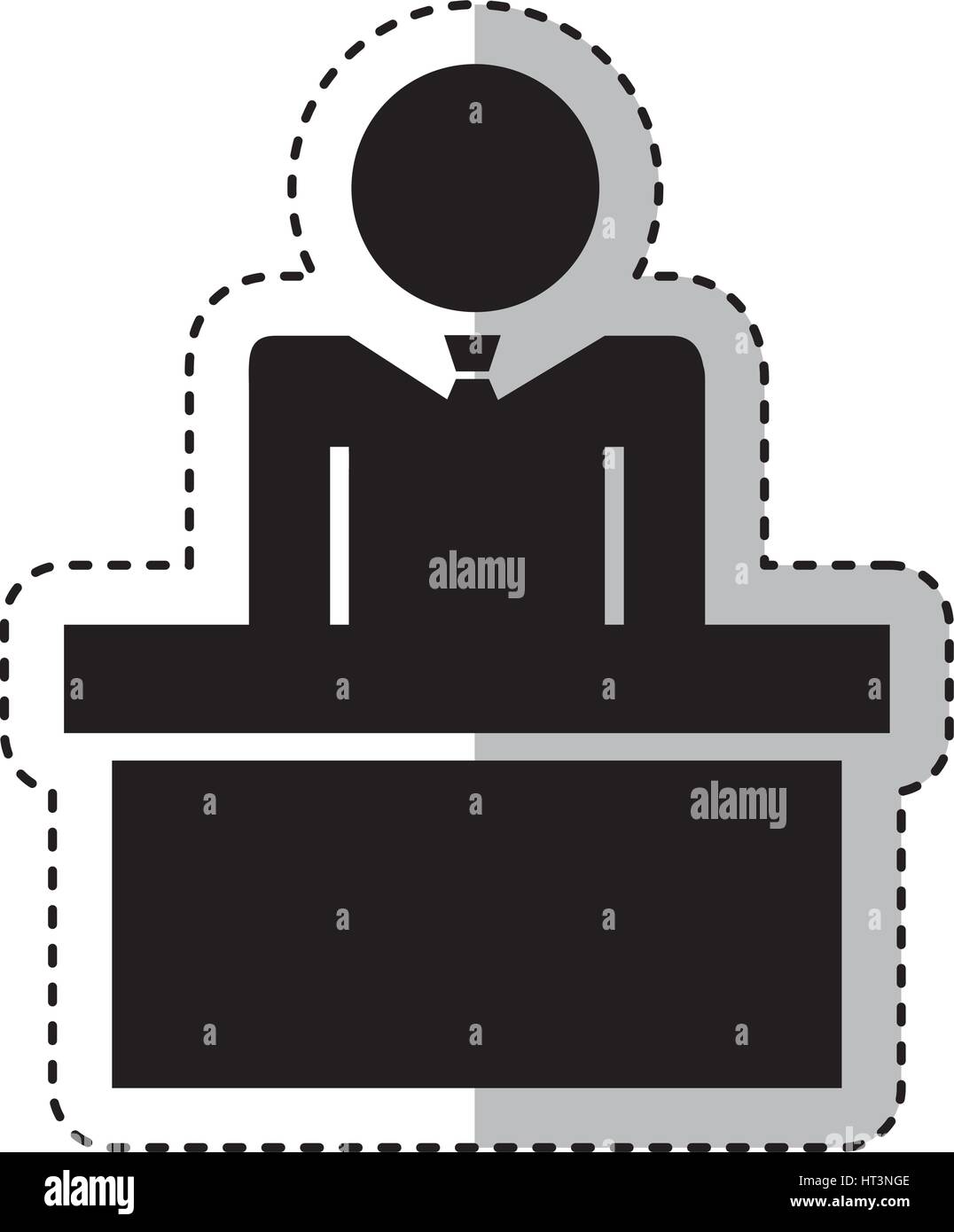 businessman figure silhouette icon Stock Vector Image & Art - Alamy