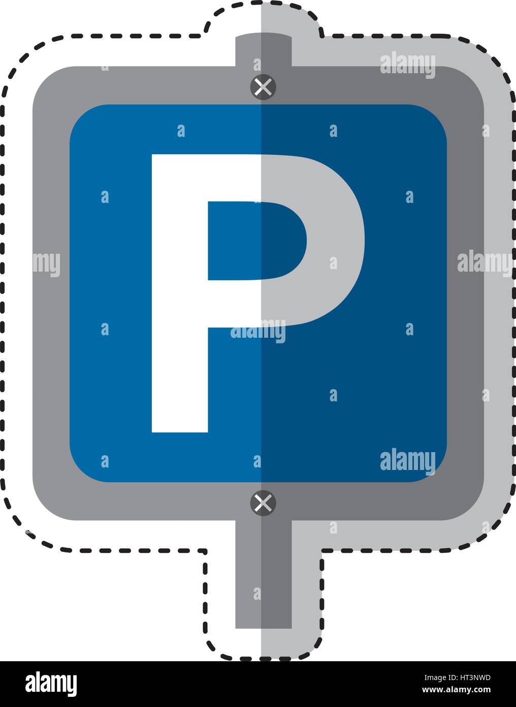 parking zone traffic signal Stock Vector Image & Art - Alamy