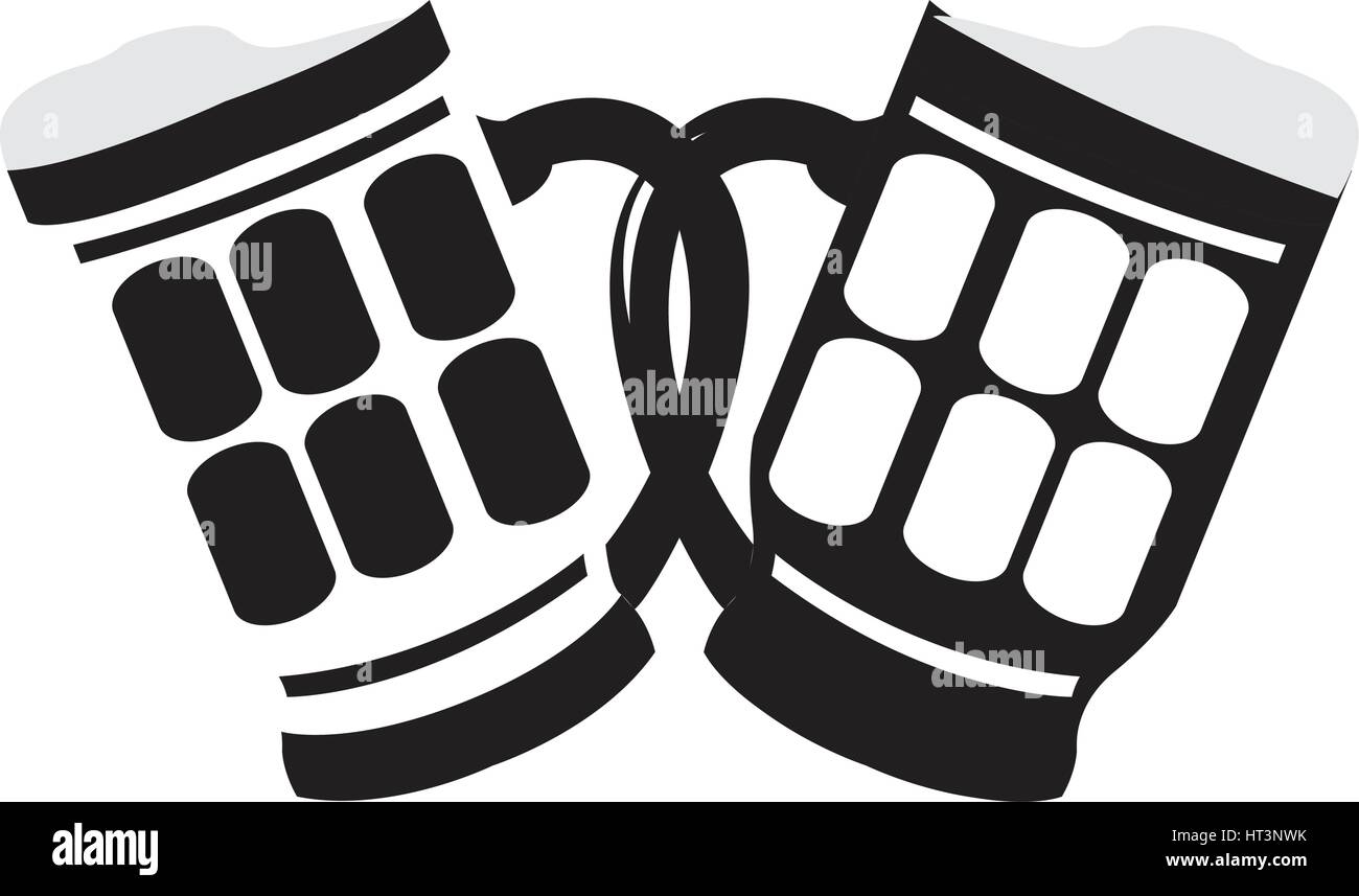 Isolated beer mug Stock Vector Image & Art - Alamy
