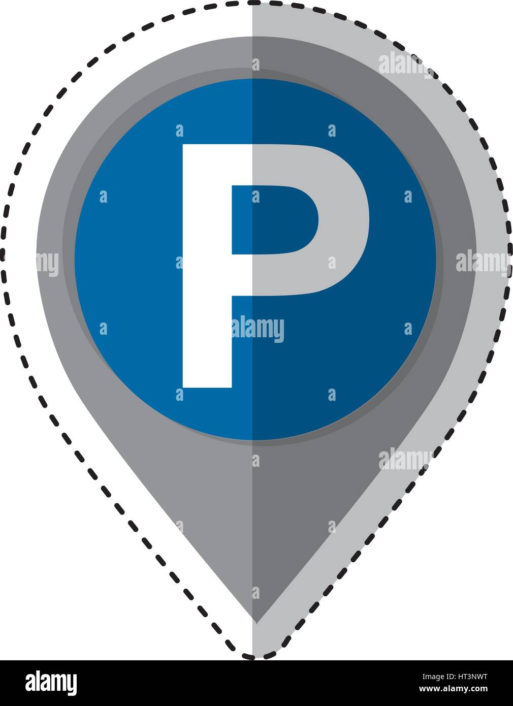 Public Parking Signal Stock Vector Images - Alamy