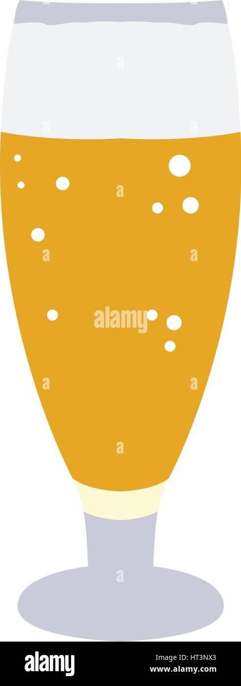 Isolated beer glass Stock Vector Image & Art - Alamy