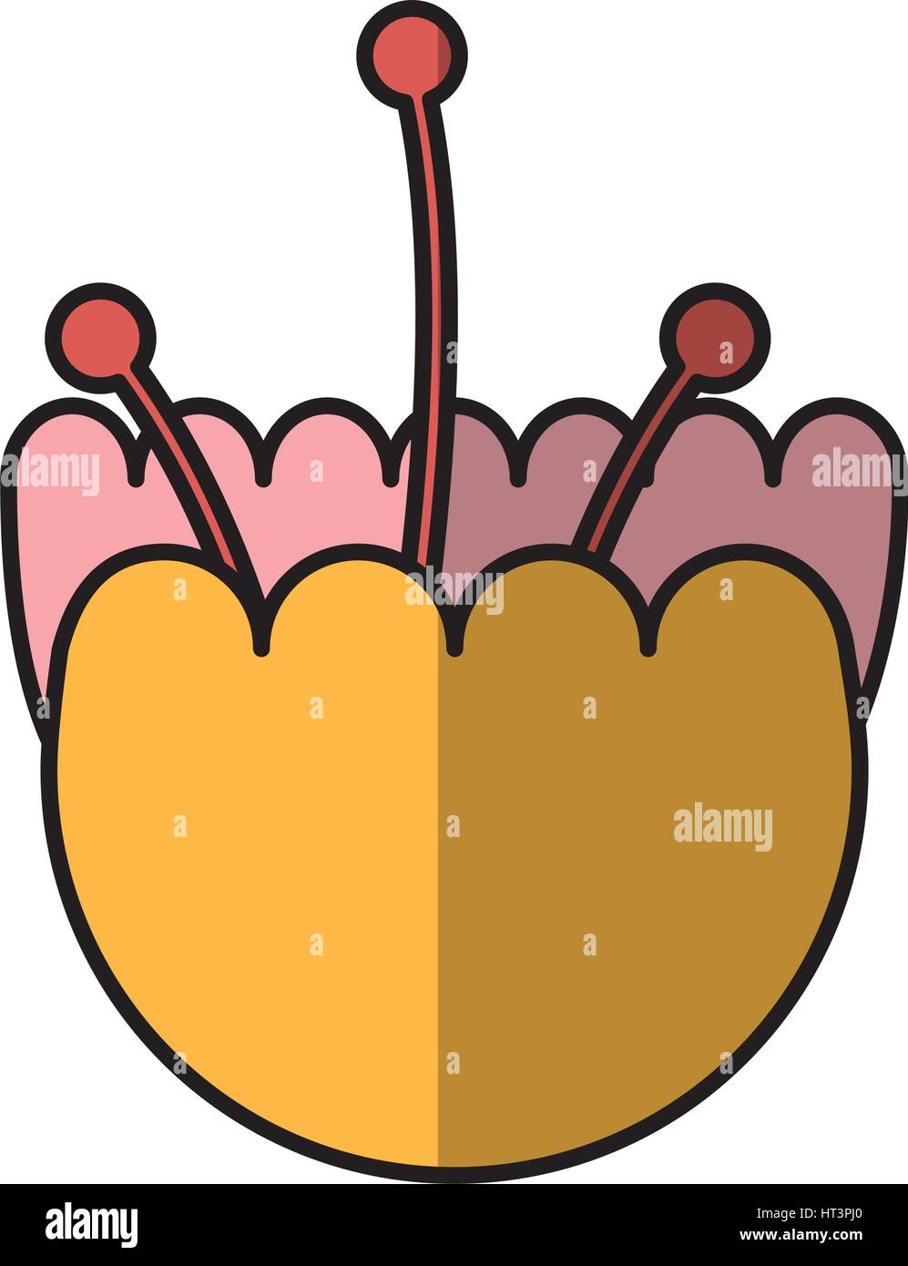 cute flower isolated icon Stock Vector Image & Art - Alamy