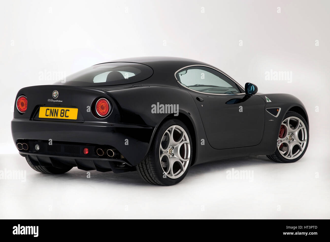 Alfa Romeo 8c Black