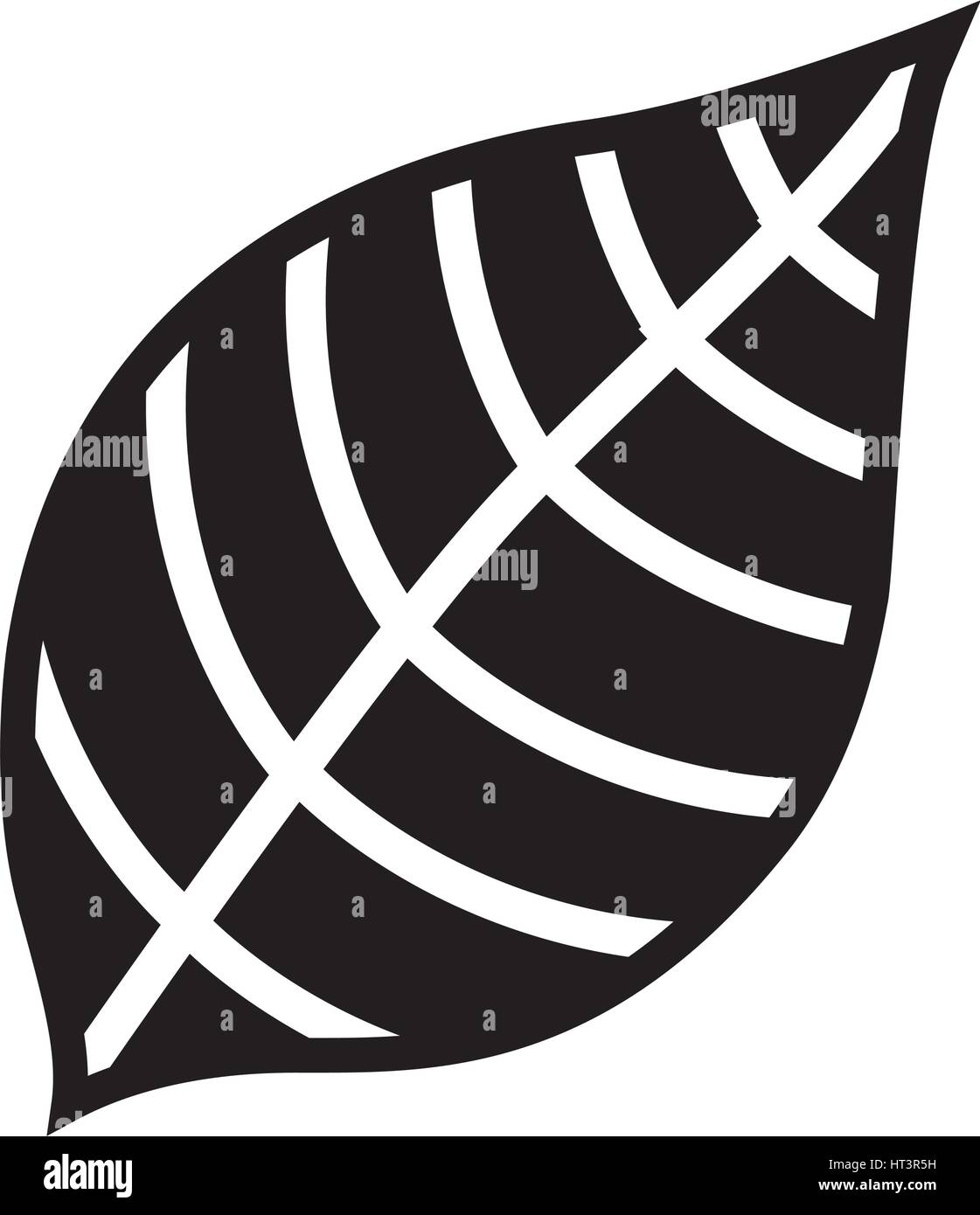 leafs plant natural icon Stock Vector Image & Art - Alamy