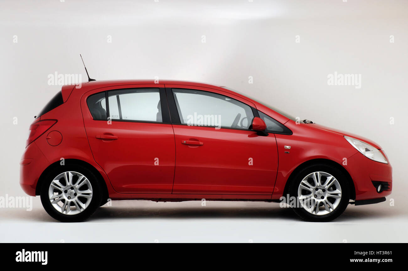 Red vauxhall corsa hi-res stock photography and images - Alamy
