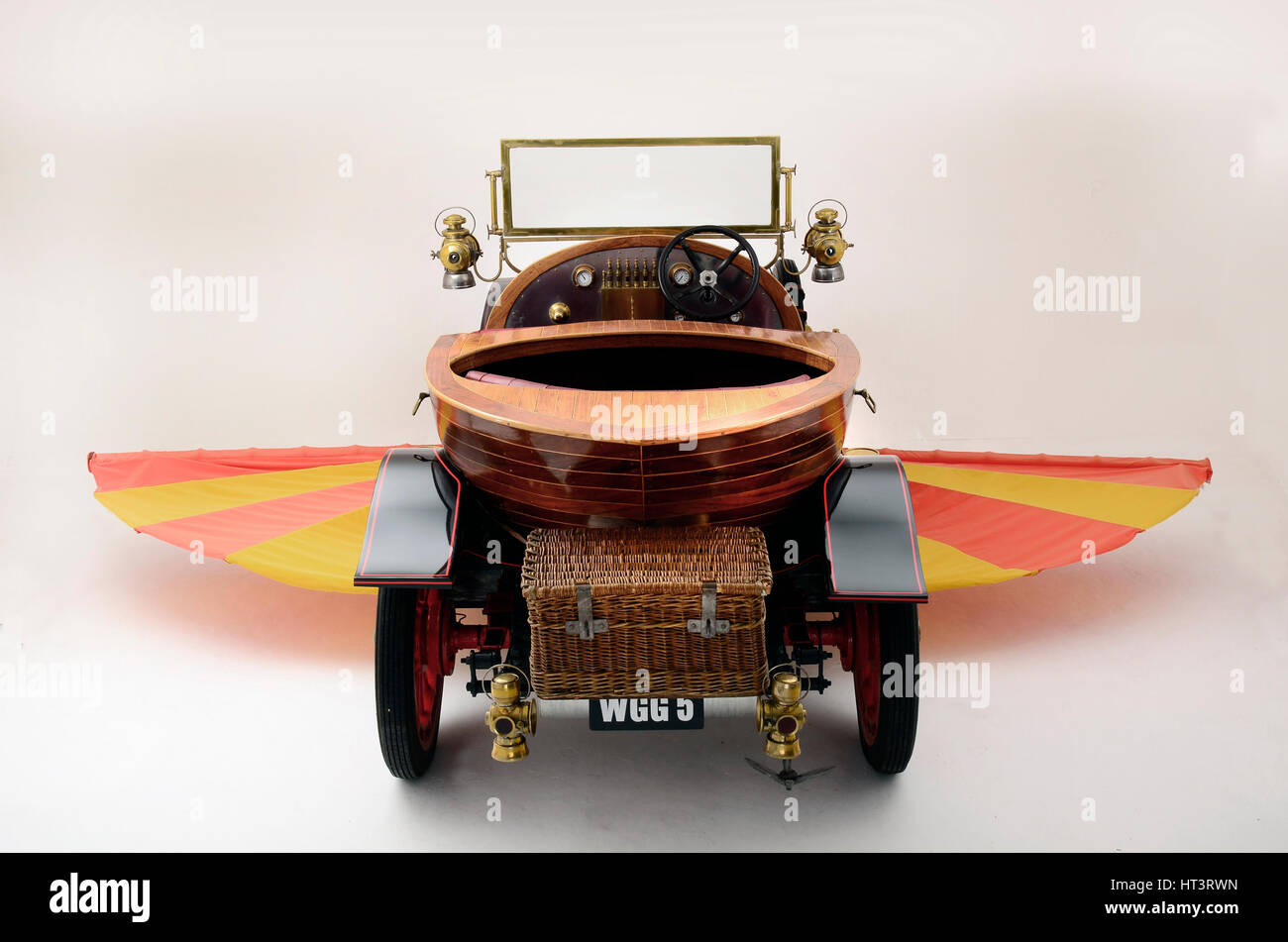 Chitty Chitty Bang Bang film car replica Stock Photo - Alamy