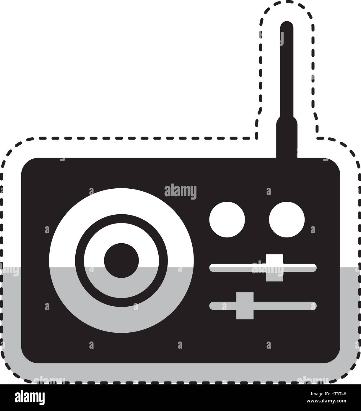 radio sound device icon Stock Vector Image & Art - Alamy