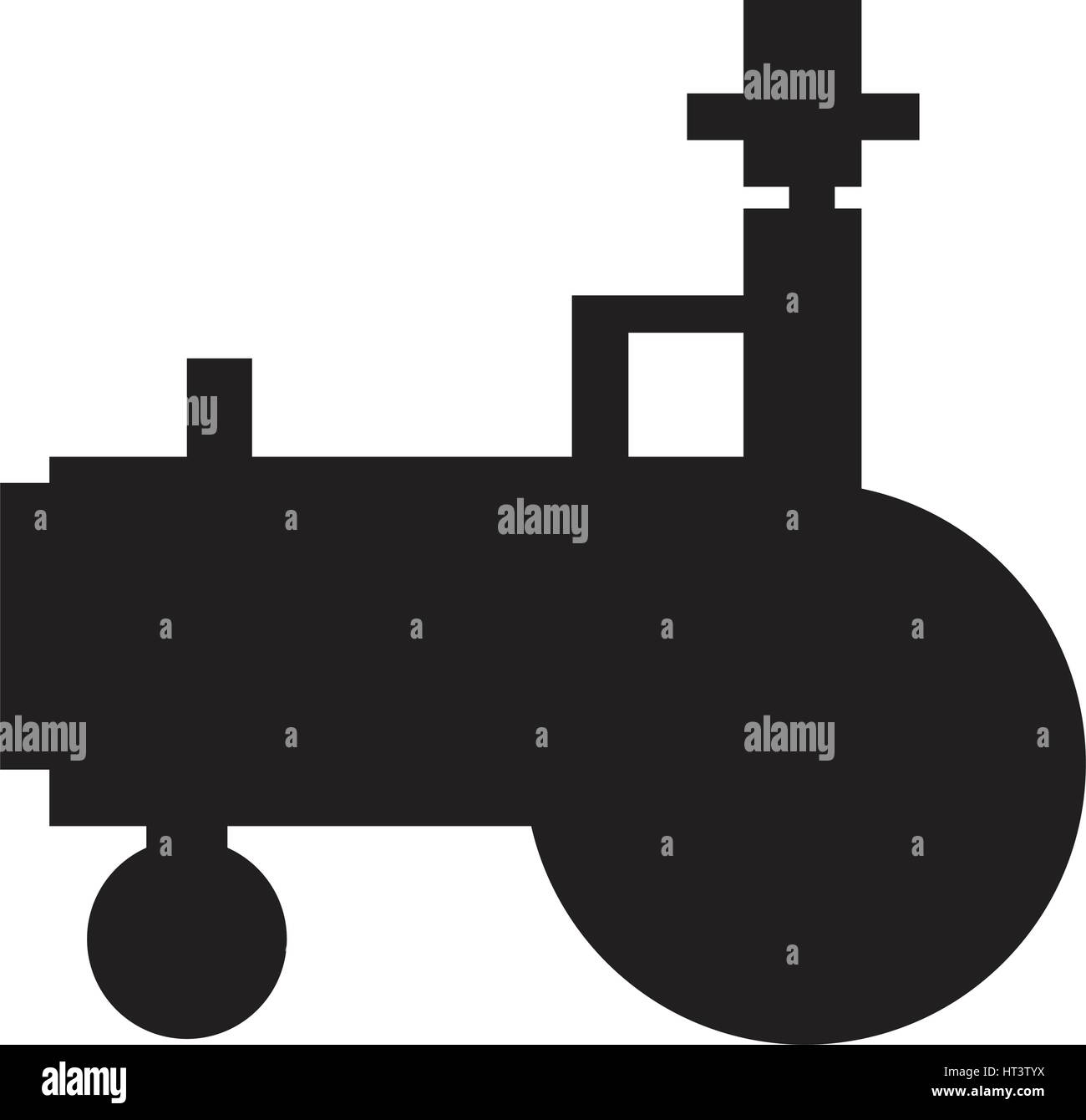 Isolated tractor icon Stock Vector Image & Art - Alamy