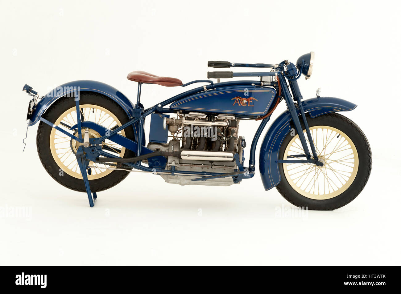 1923 Ace motorcycle Artist: Unknown Stock Photo - Alamy