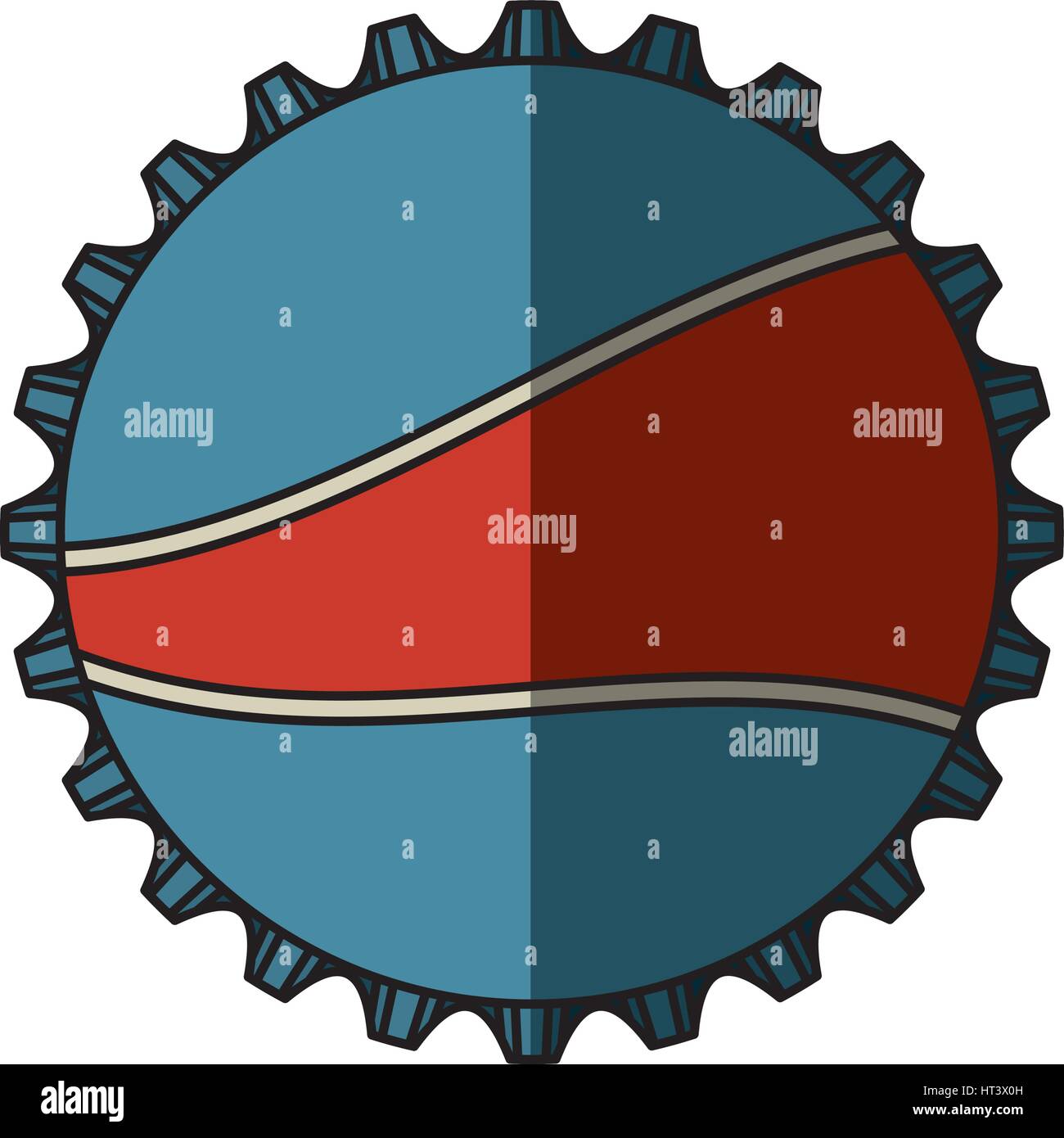 soda metal cap isolated icon Stock Vector Image & Art - Alamy