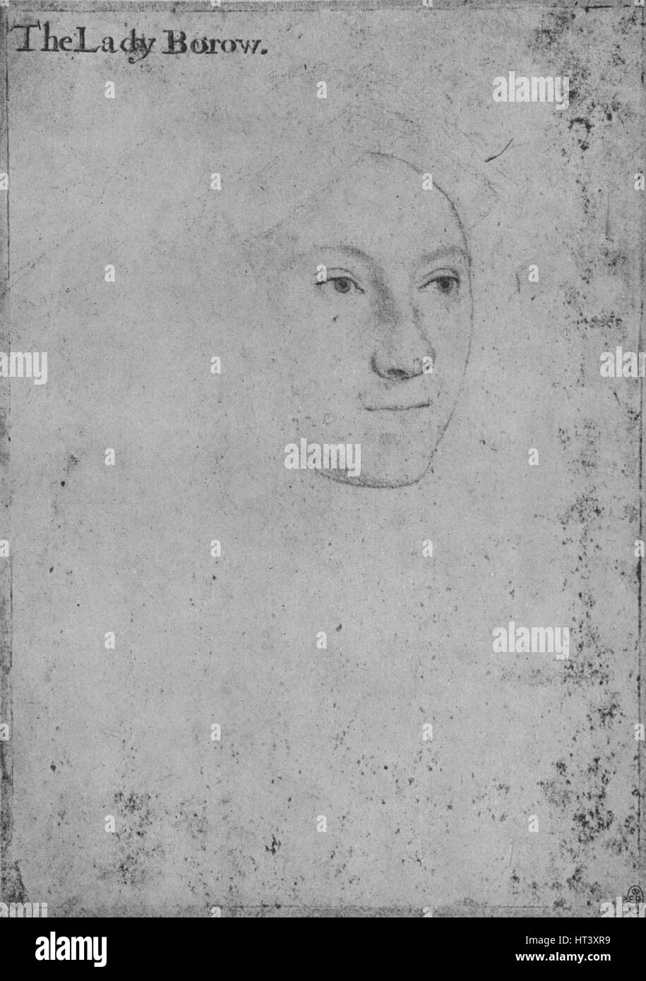 'Alice London, Lady Borough', c1541 (1945). Artist: Hans Holbein the ...