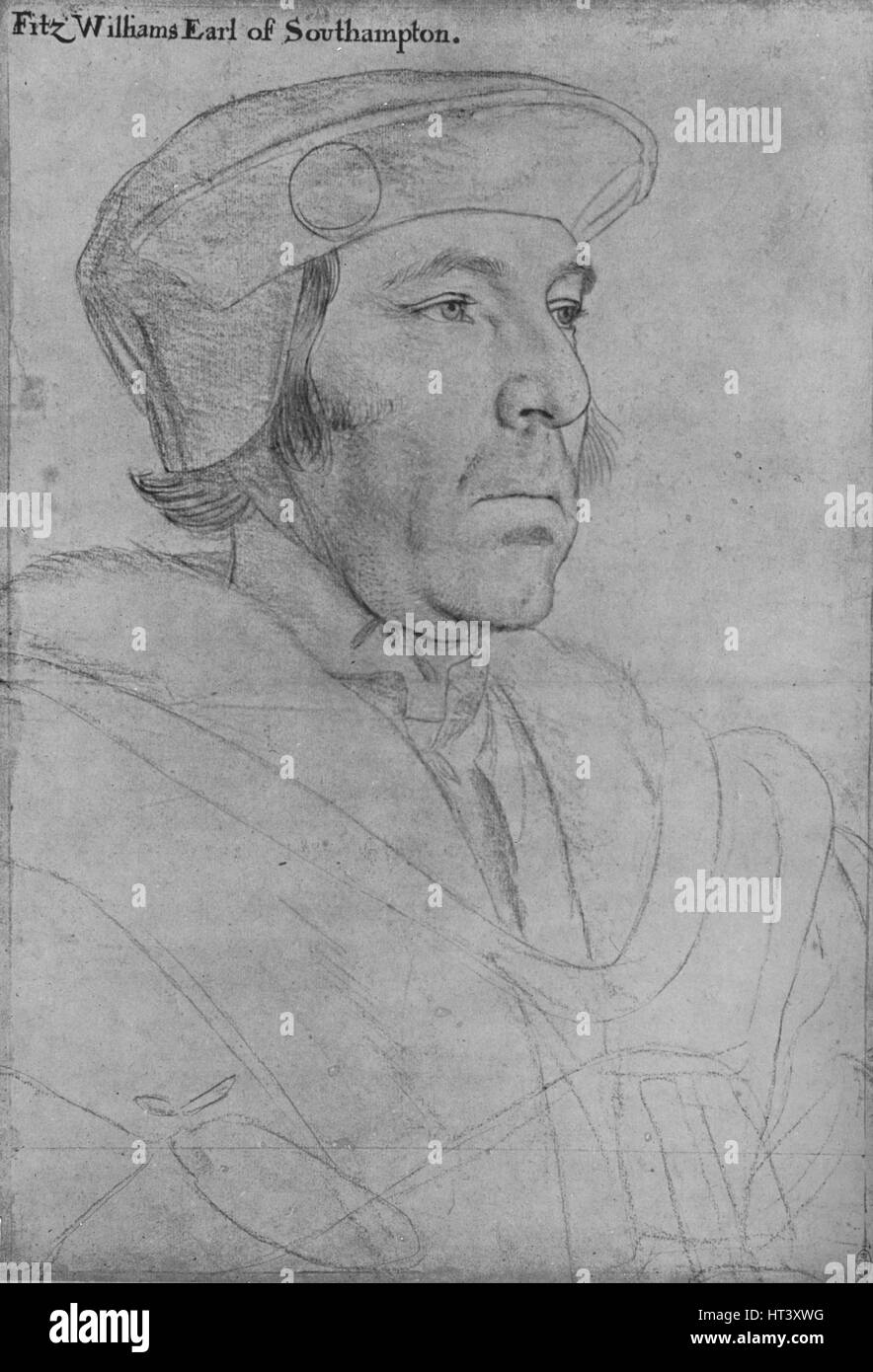 'William Fitzwilliam, Earl of Southampton', c1536-1540 (1945). Artist ...