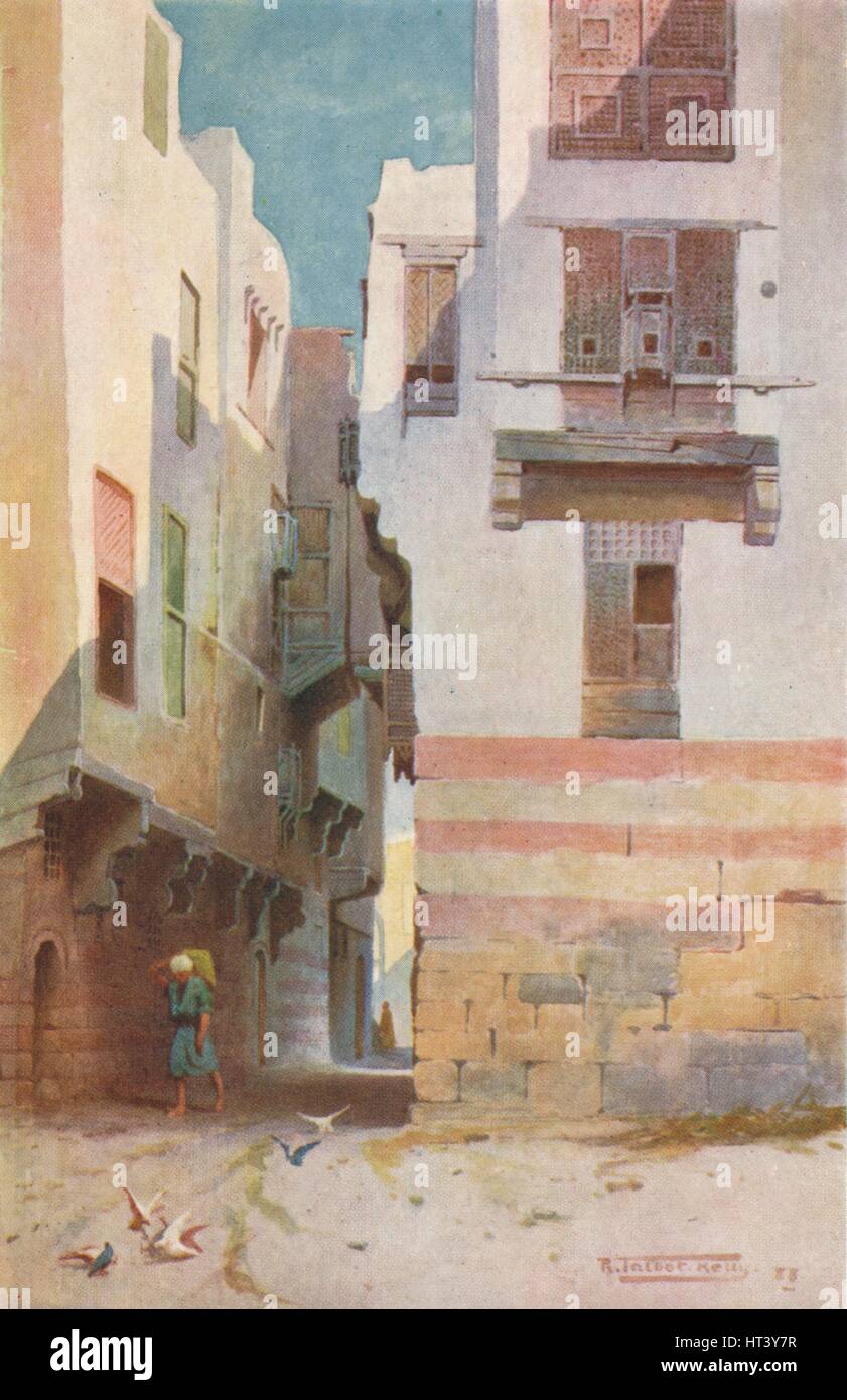 'A Street in Bulak', c1880, (1904). Artist: Robert George Talbot Kelly ...