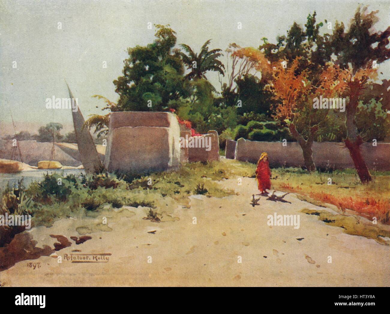 'On the Island of Rhoda', c1880, (1904). Artist: Robert George Talbot ...
