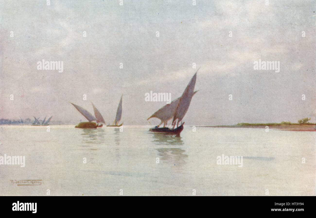 'A Silvery Day on the Nile', c1880, (1904). Artist: Robert George ...