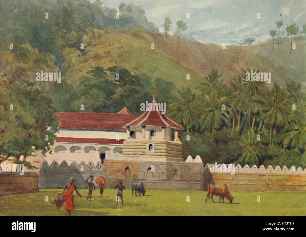 'The Temple of the Tooth, Kandy - Exterior', c1880 (1905). Creator ...
