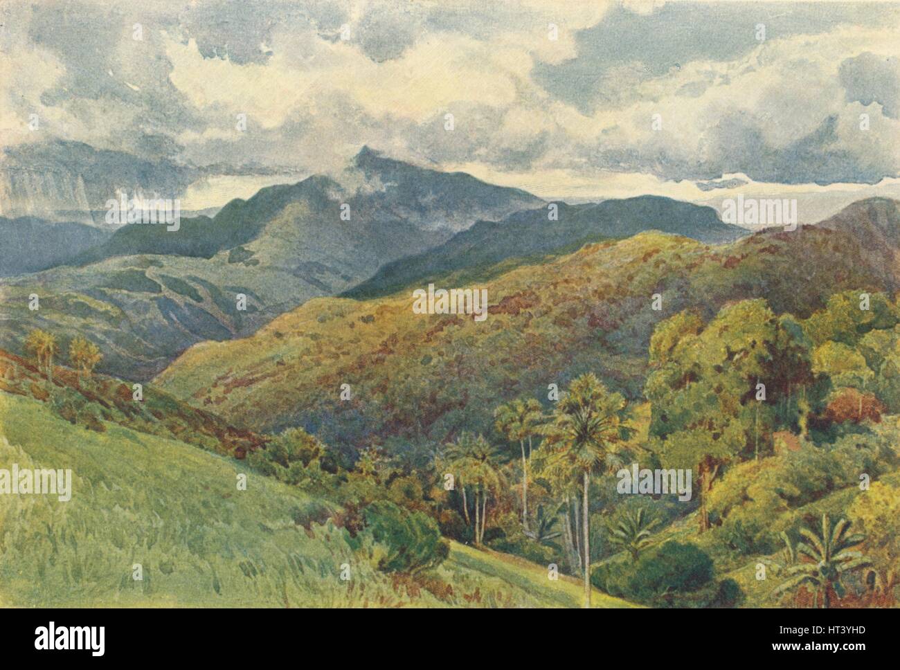 'The Mountains from Pallekelly', c1880 (1905). Creator: Alexander Henry ...