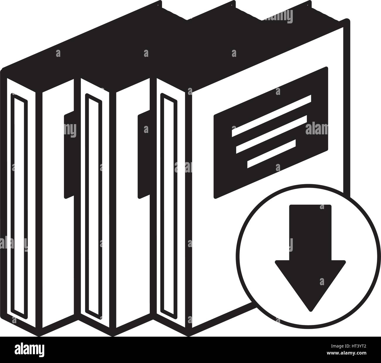 E book arrow Stock Vector Images - Alamy