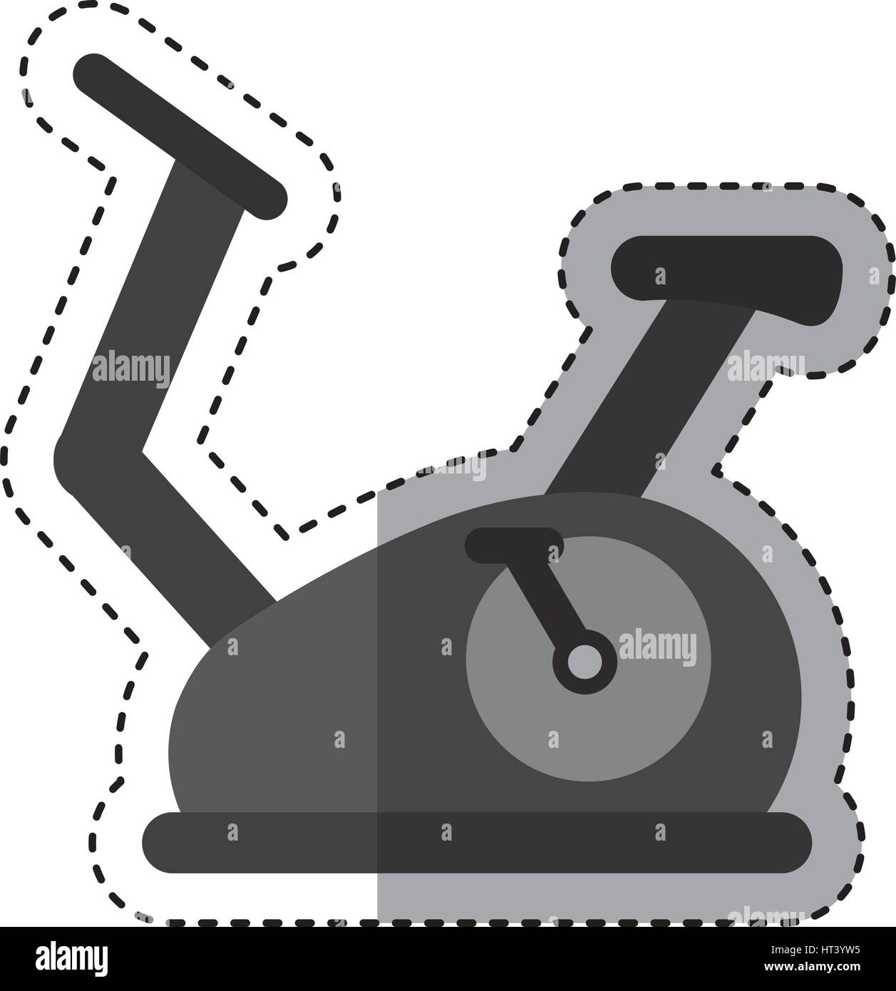 spinning bike isolated icon Stock Vector Image & Art - Alamy