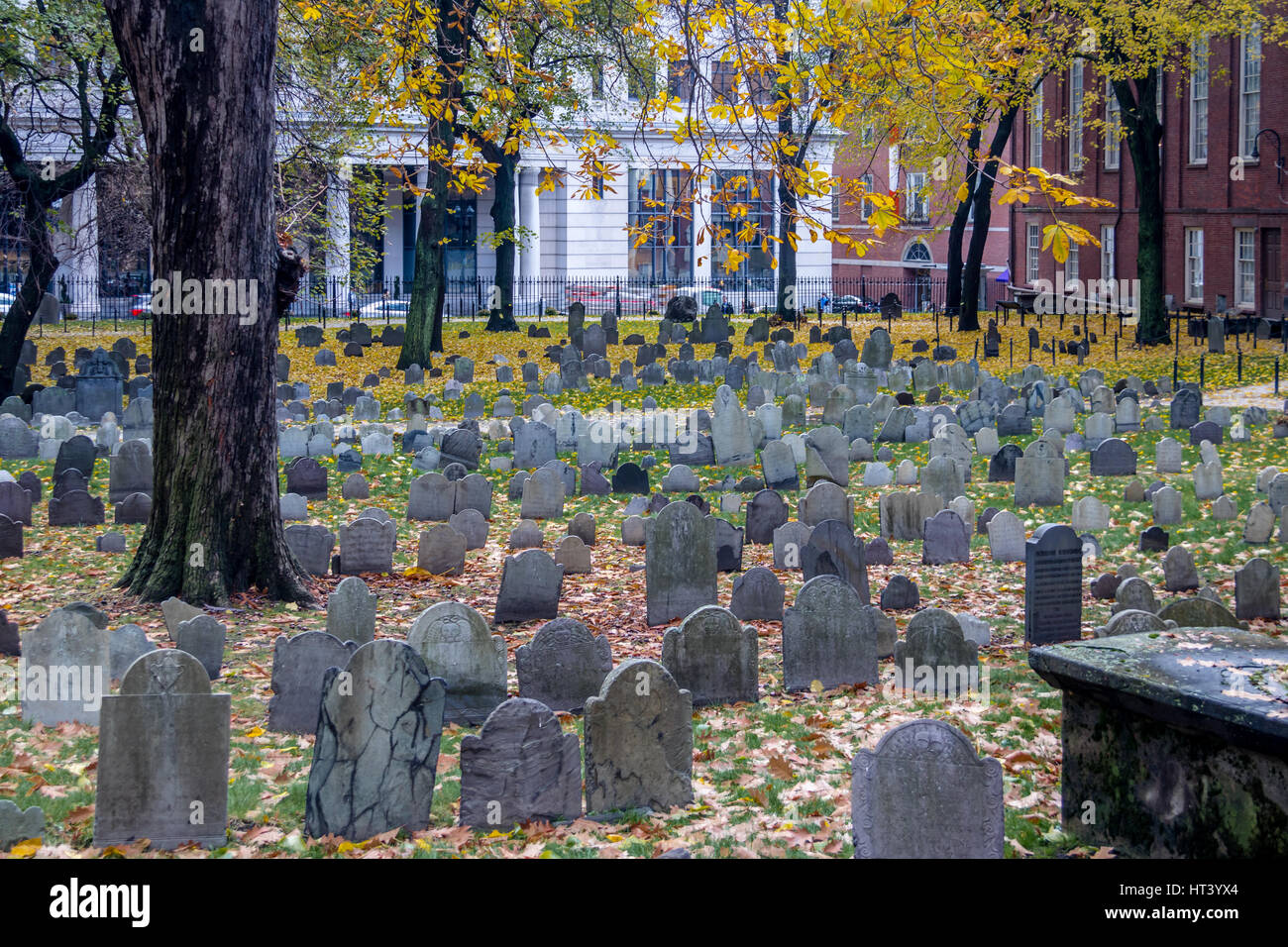 Old granary burying ground hi-res stock photography and images - Alamy