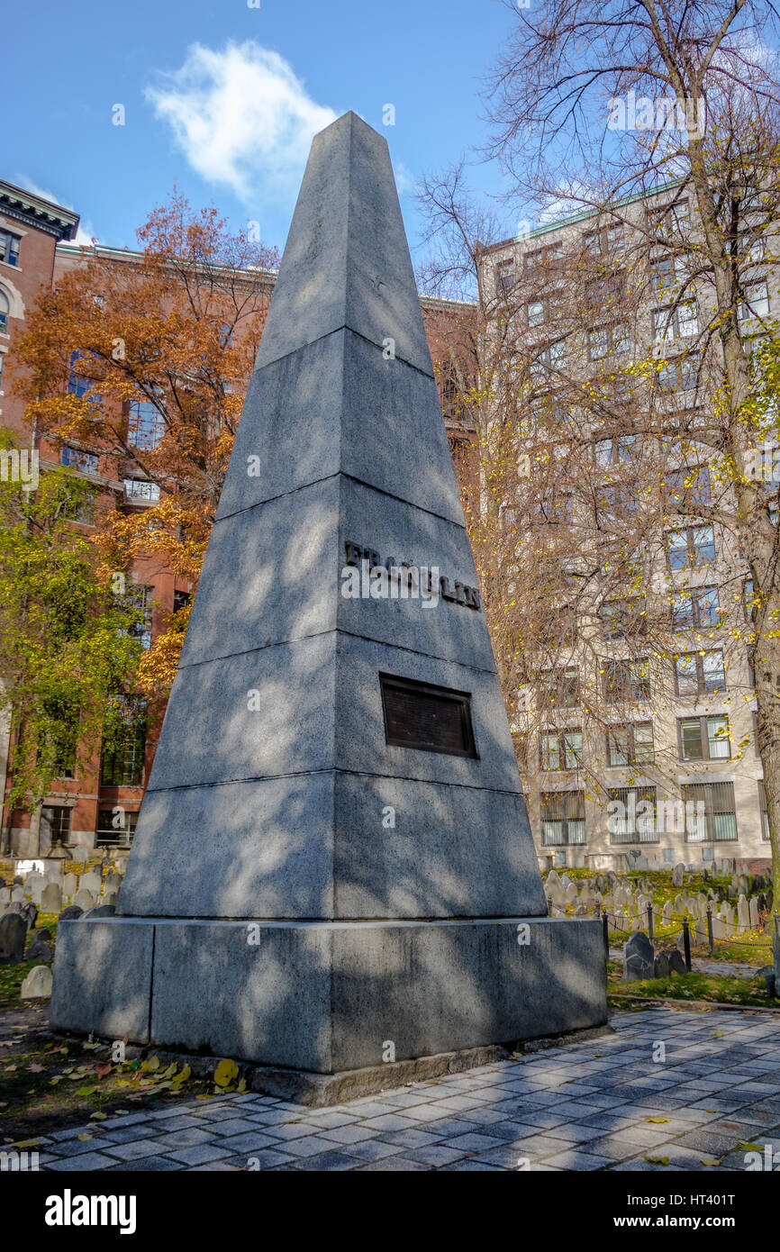 Old granary burying ground hi-res stock photography and images - Alamy