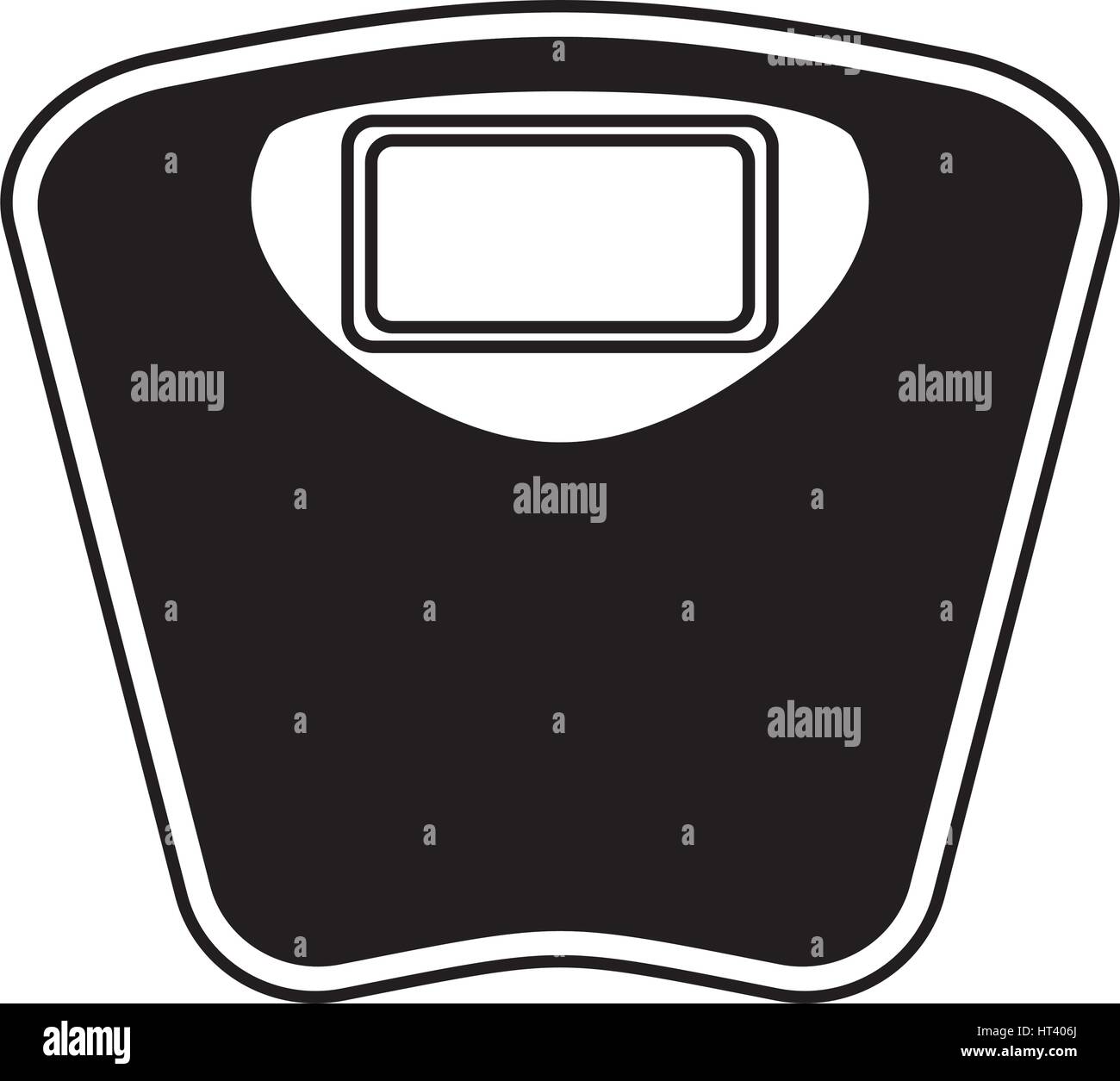 Digital weighing scale Stock Vector Images - Alamy