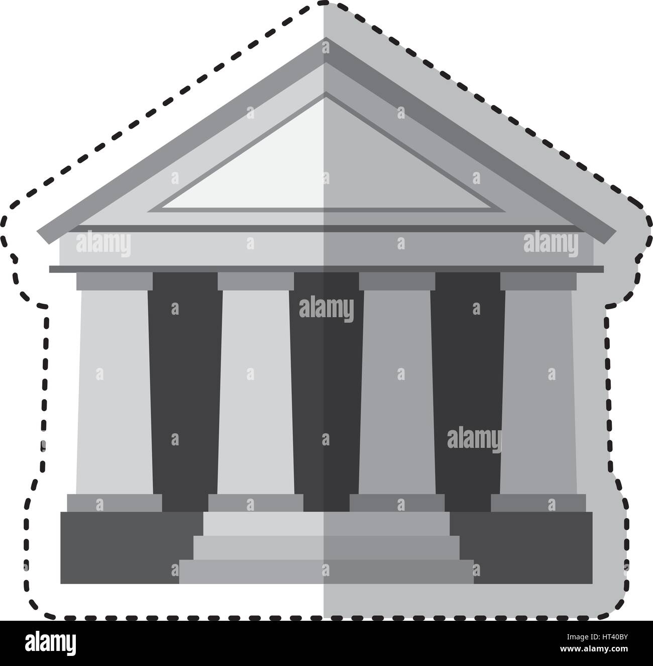 building roman columns icon Stock Vector Image & Art - Alamy