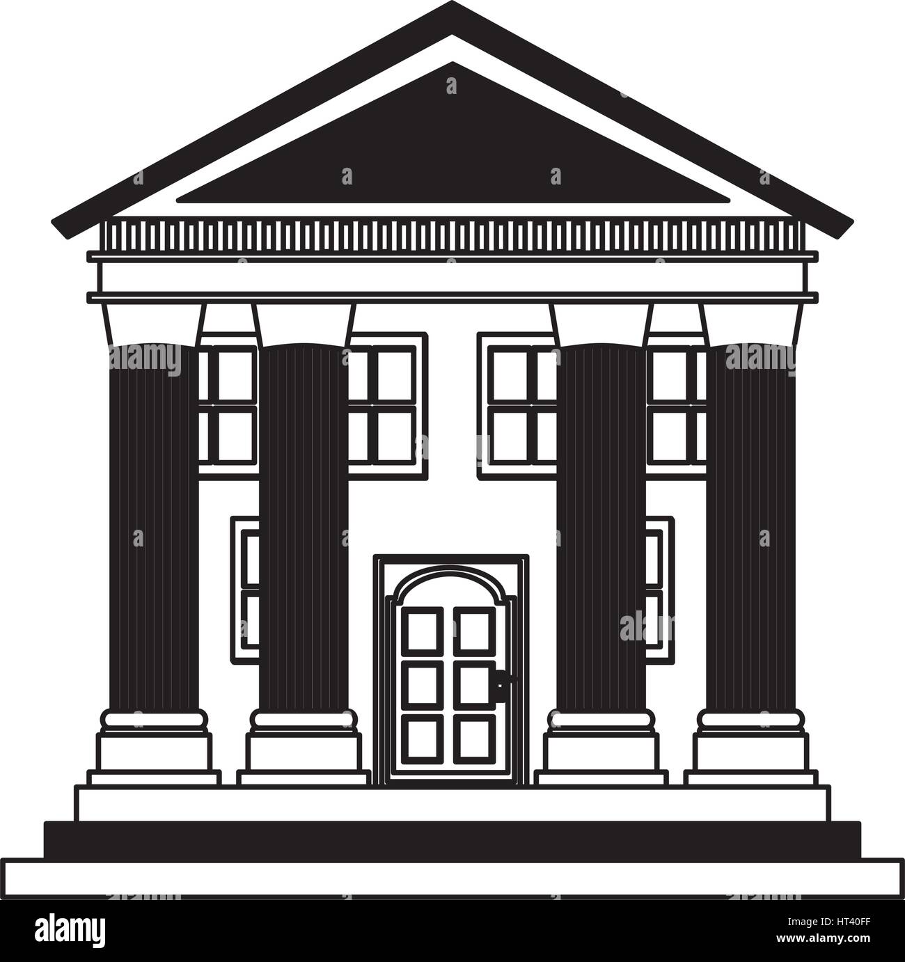 building roman columns icon Stock Vector Image & Art - Alamy