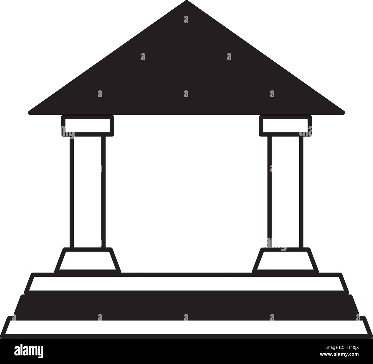building roman columns icon Stock Vector Image & Art - Alamy