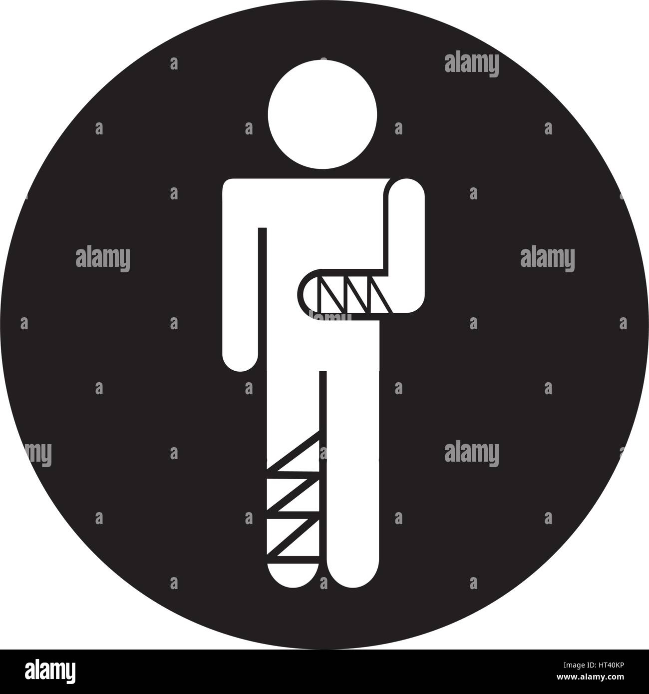 human figure with fractures Stock Vector Image & Art - Alamy