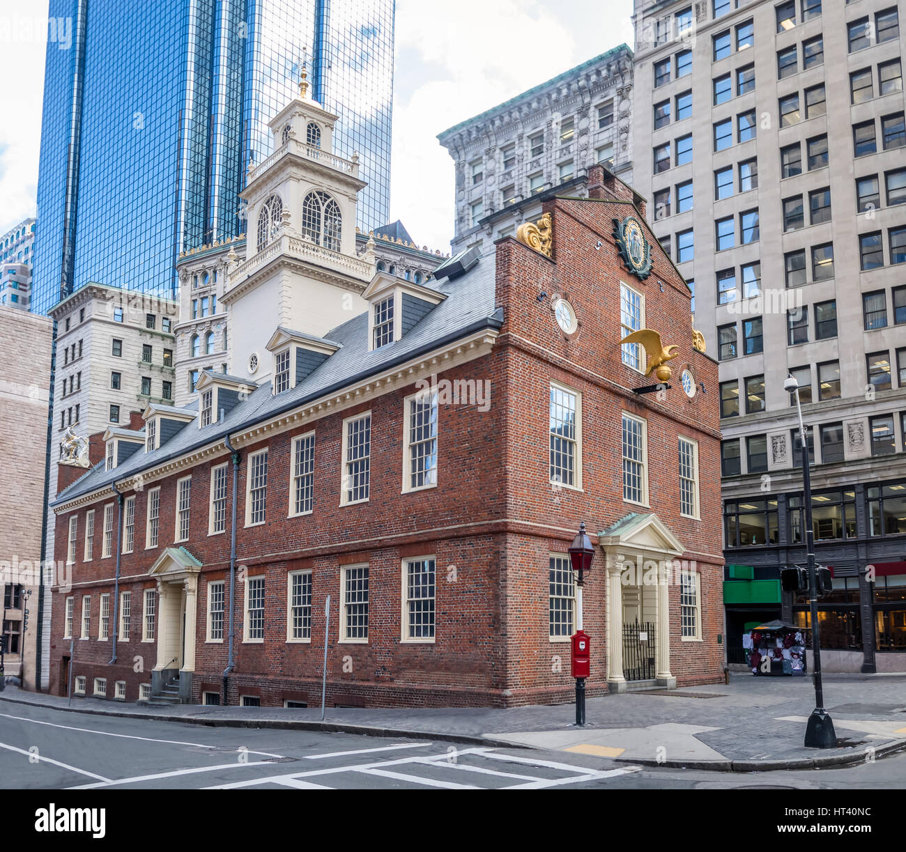 Old state house boston hi-res stock photography and images - Alamy