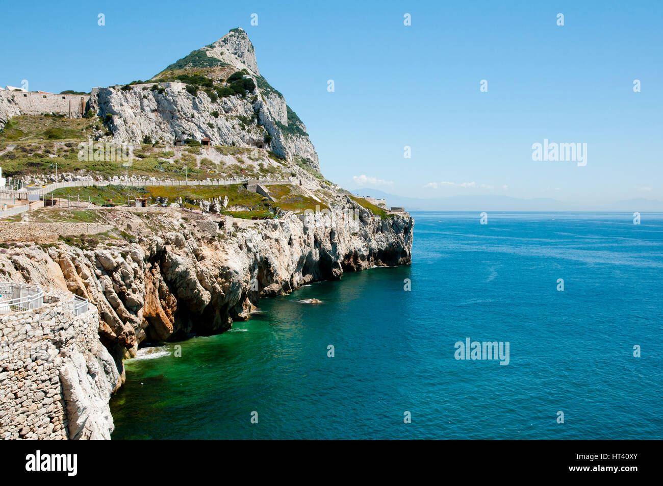 Rock of Gibraltar Stock Photo - Alamy