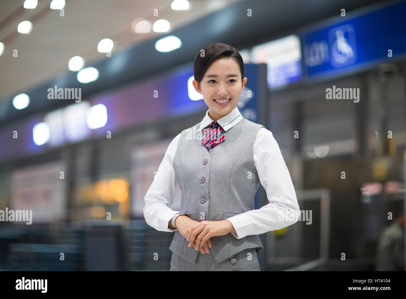 Cabin crew assistance hi-res stock photography and images - Alamy