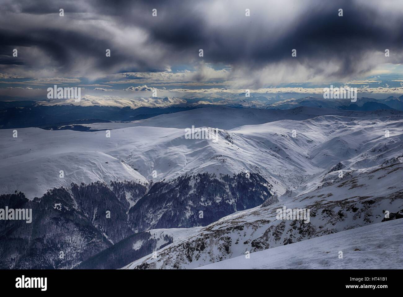Sar / Sharr Mountains / Malet e Sharrit between Macedonia and Kosovo in ...