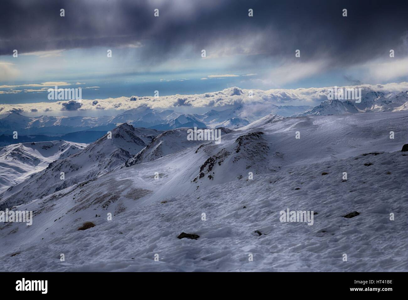 Sar / Sharr Mountains / Malet e Sharrit between Macedonia and Kosovo in ...