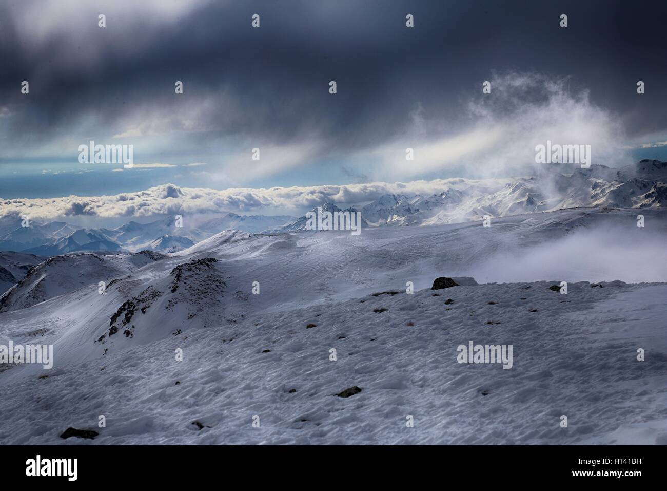 Sar / Sharr Mountains / Malet e Sharrit between Macedonia and Kosovo in ...