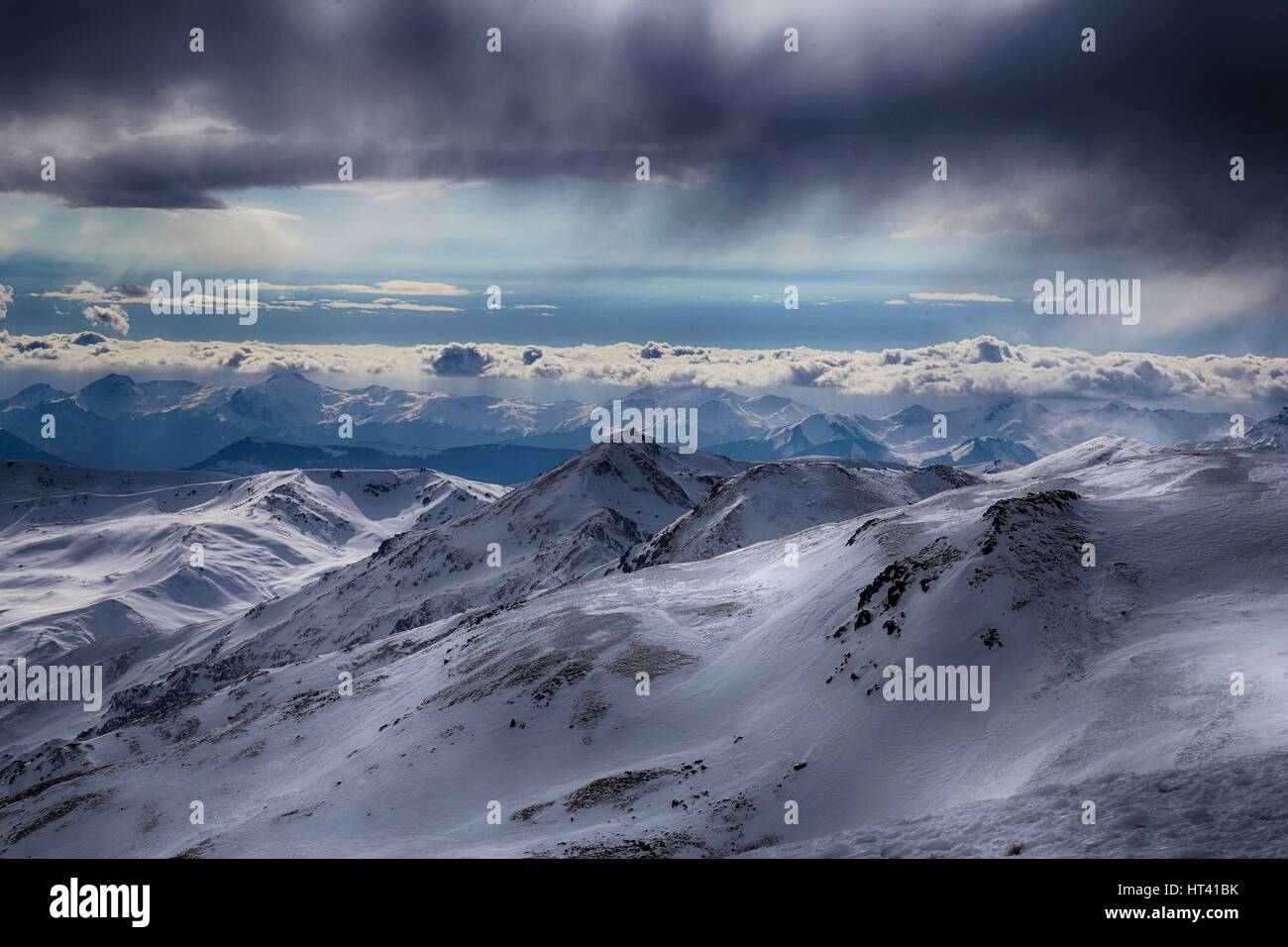 Sar / Sharr Mountains / Malet e Sharrit between Macedonia and Kosovo in ...