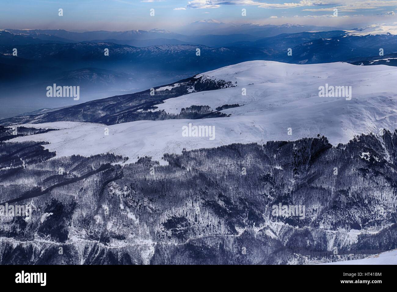 Sar / Sharr Mountains / Malet e Sharrit between Macedonia and Kosovo in ...