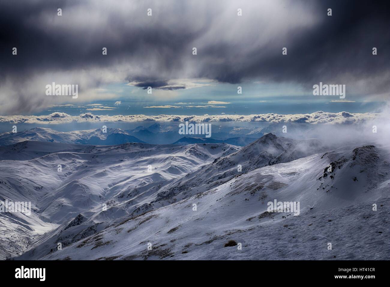 Sar / Sharr Mountains / Malet e Sharrit between Macedonia and Kosovo in ...