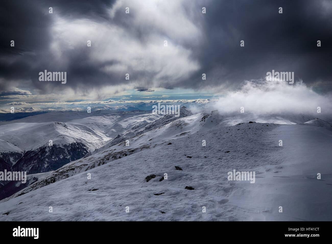 Sar / Sharr Mountains / Malet e Sharrit between Macedonia and Kosovo in ...