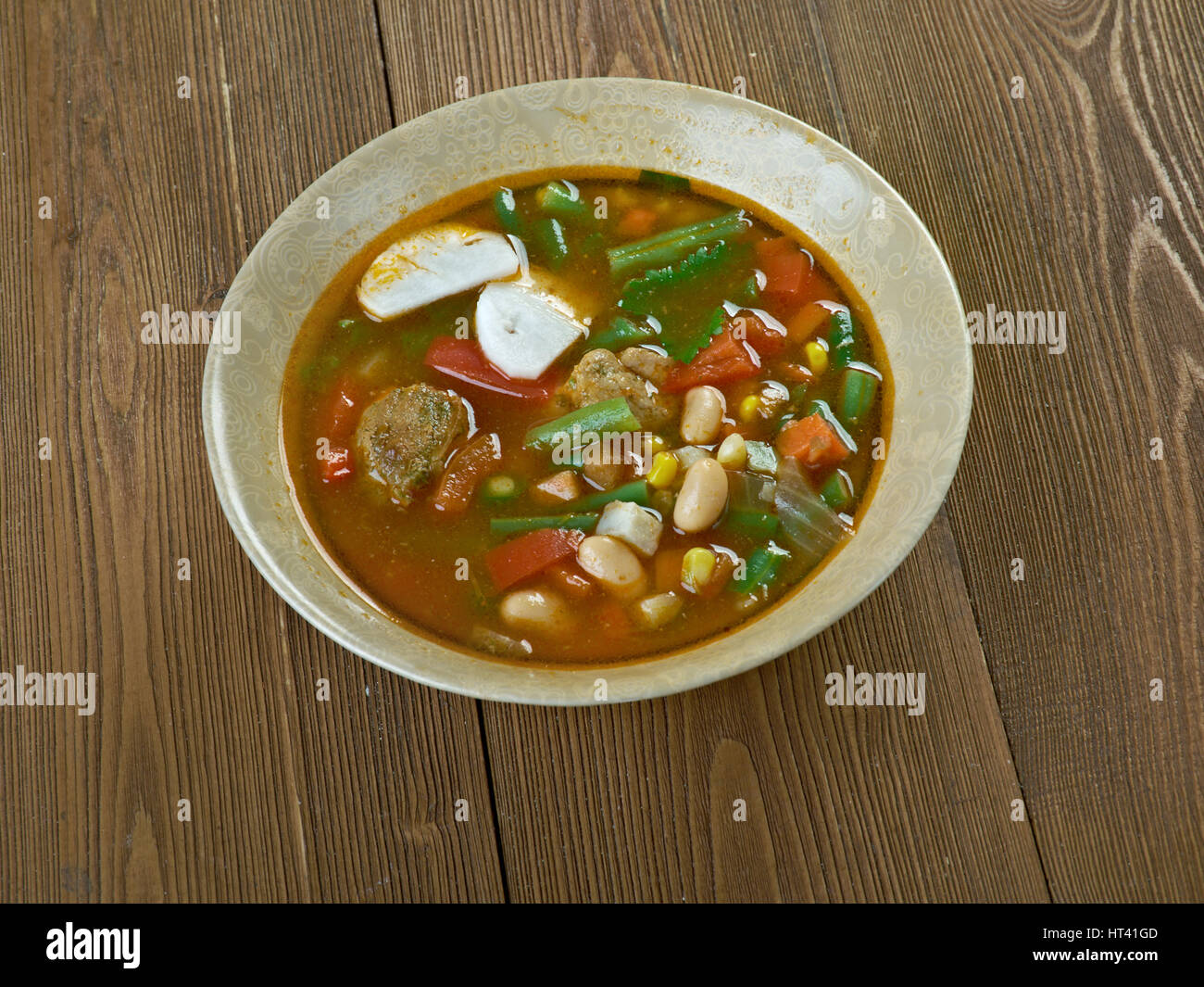 Locro - national dishes of Argentina, Bolivia, Peru and Ecuador Stock ...