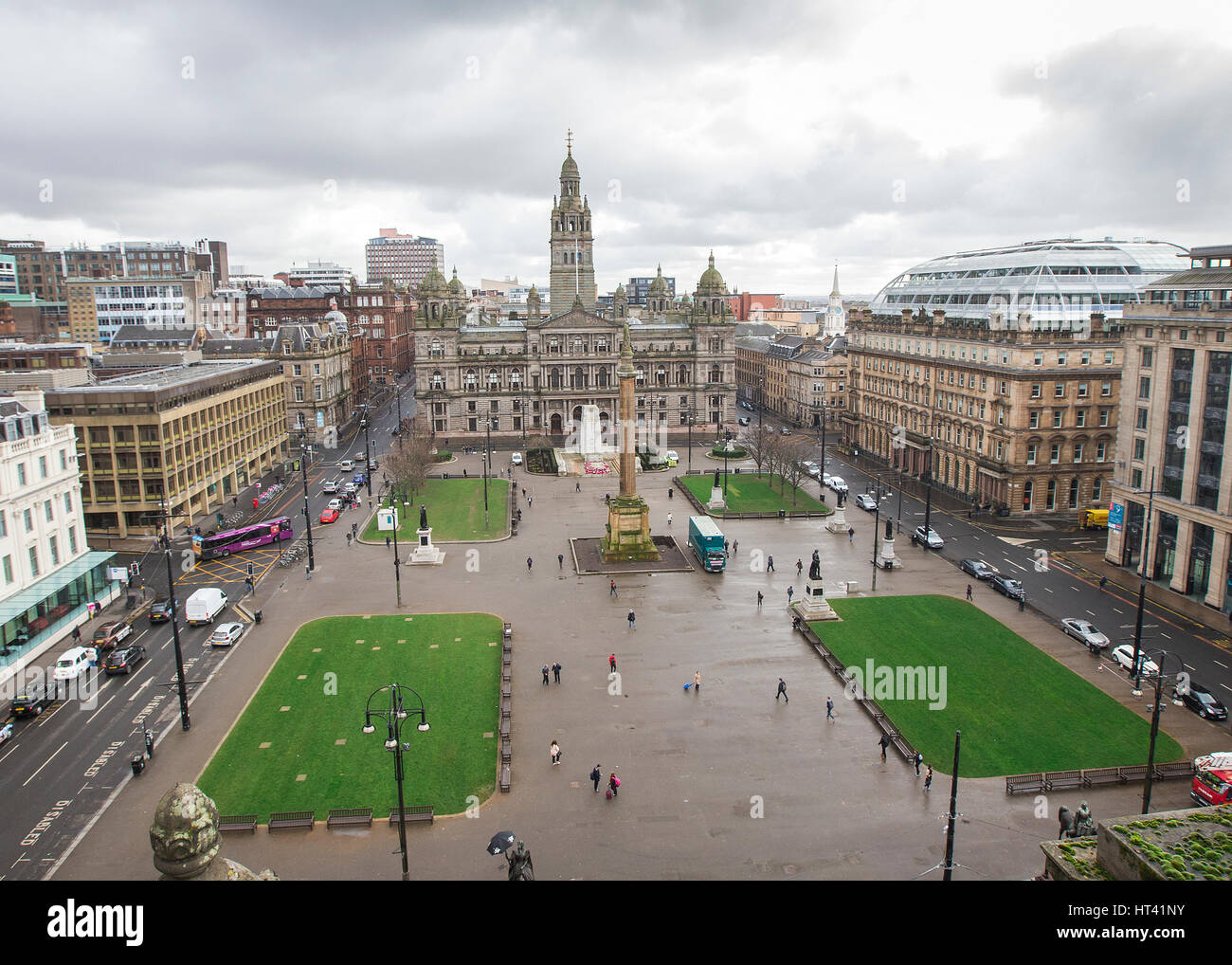 City Chambers In George Square High Resolution Stock Photography and ...