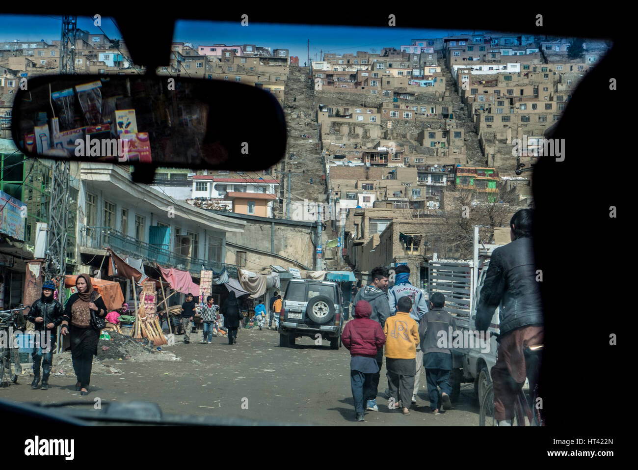 Kabul Street view, Kabul Stock Photo - Alamy