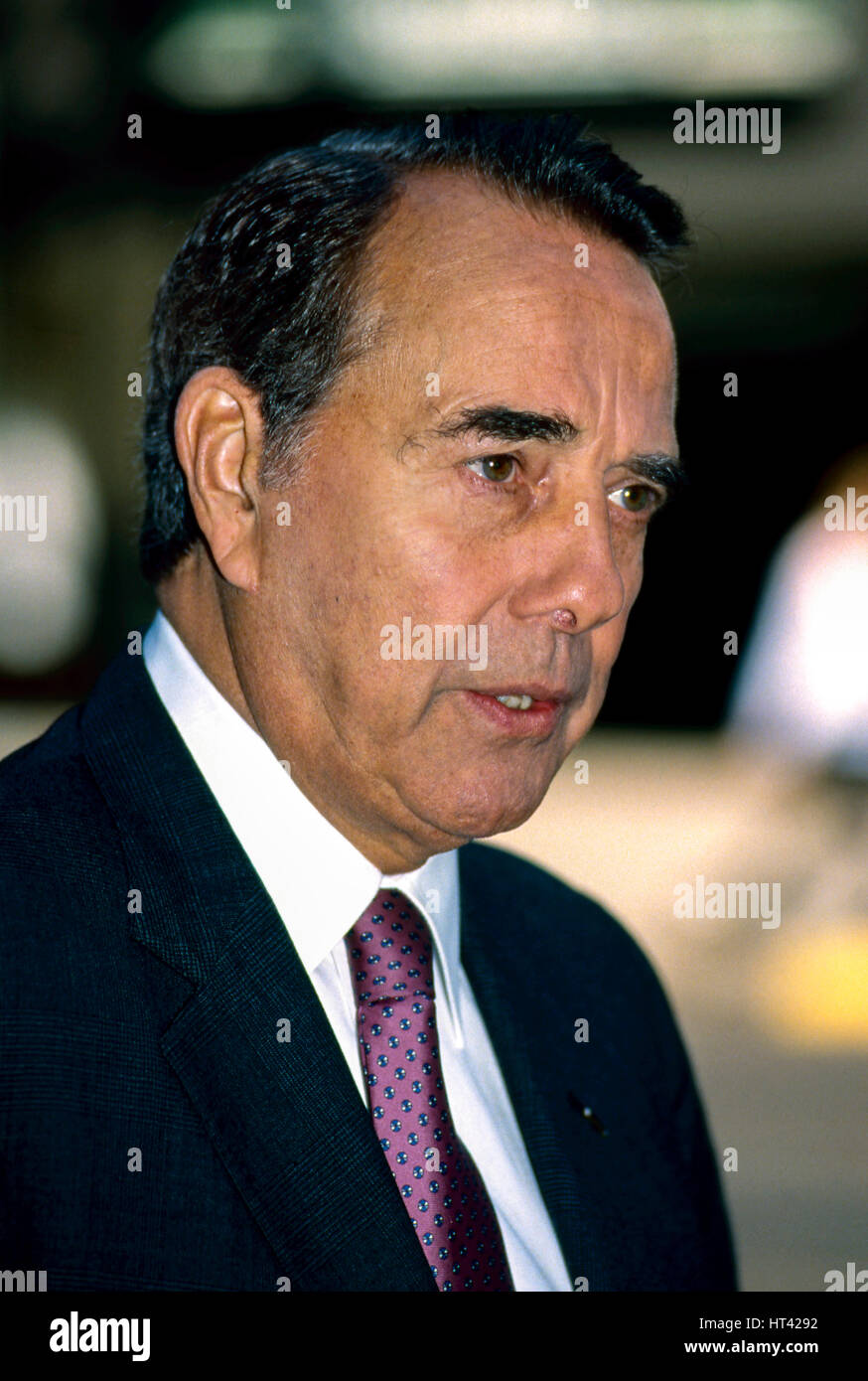 Senator Robert Dole Republican from Kansas portrait, Washington DC ...