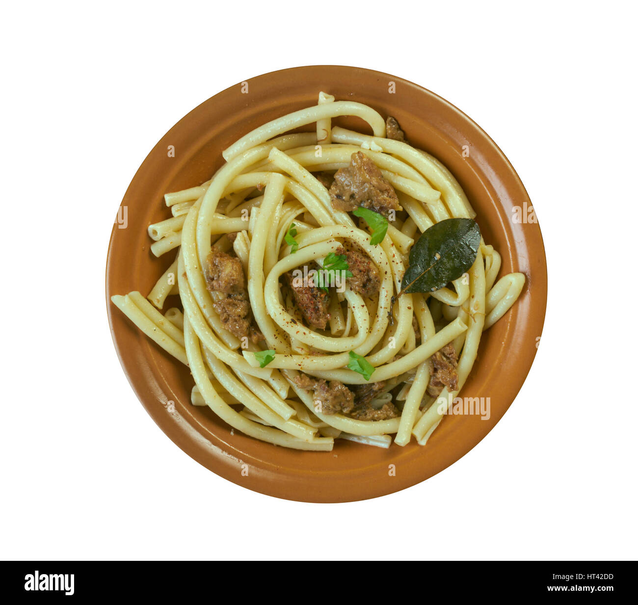 makarony po flotski - Soviet version Maccheroni with beef and spices ...