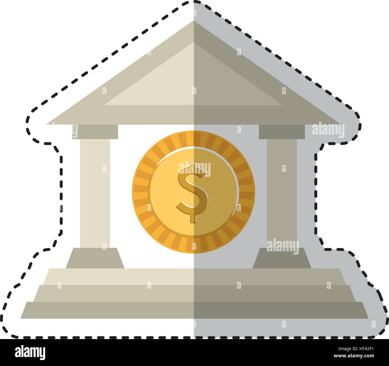 building roman columns icon Stock Vector Image & Art - Alamy