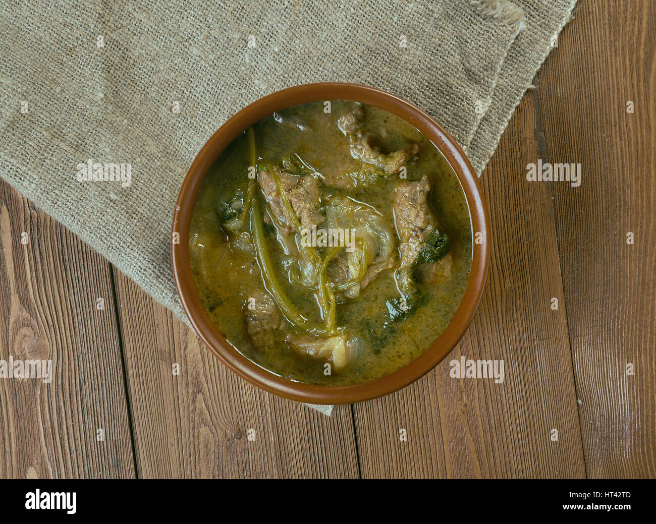 Stewed Mutton Medieval - Hericot of Mutton Stock Photo - Alamy