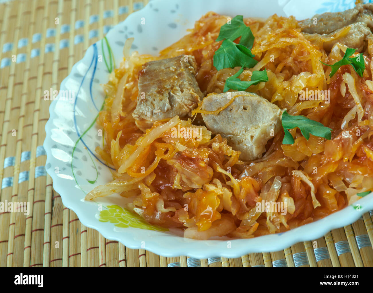 Prekmurska bujta repa - Slovenian traditional food .Sour turnip hot pot ...