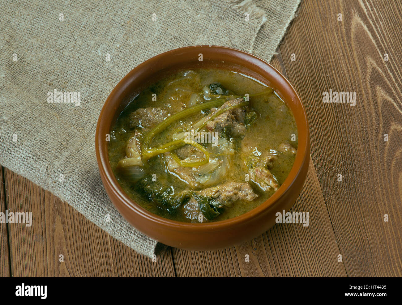 Stewed Mutton Medieval - Hericot of Mutton Stock Photo - Alamy
